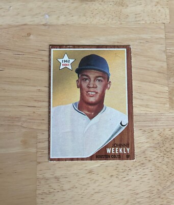 1962 Topps #204 Johnny Weekly | eBay