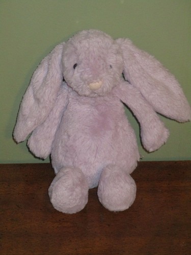 HTF Small Jellycat Purple/Lilac/Lavender Plush Bunny Rabbit Toy/Lovey ...
