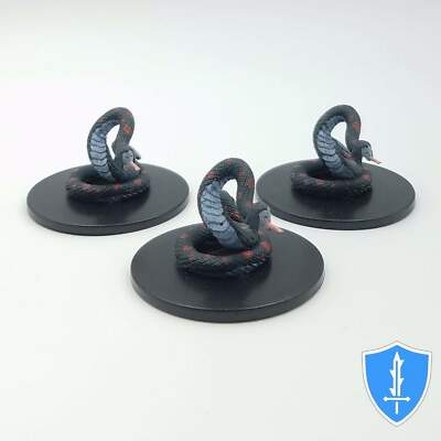 Swamp Naga x3 - Kingmaker #27 Pathfinder Battles D&D Miniature | eBay