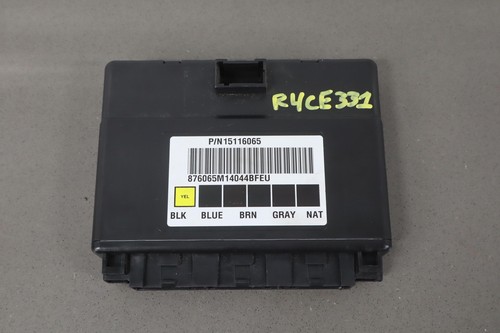 03-06 Chevy SSR Body Control Module BCM 15116065 OEM | eBay