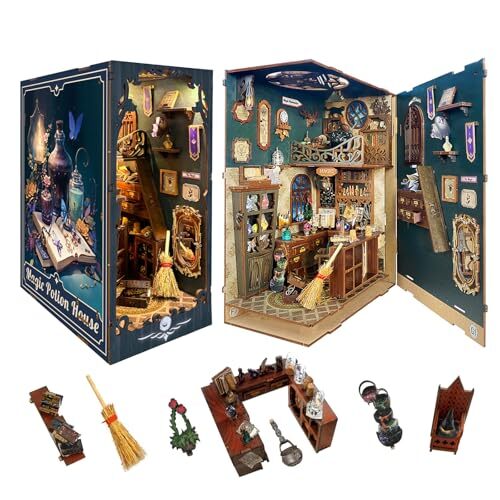 Magic Book Nook - Harry Potter Book Nook Kit for Adults Magic ...
