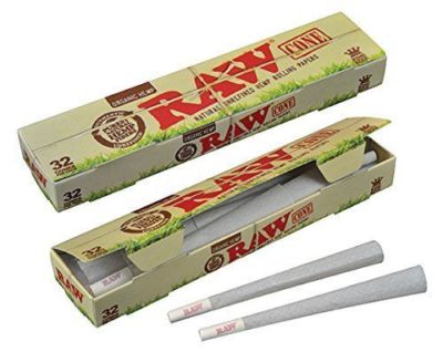 RAW Classic & Organic Mega Pack of 32 Pre Rolled Cones Many Variations ...