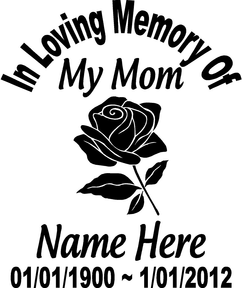 In Loving Memory Mom