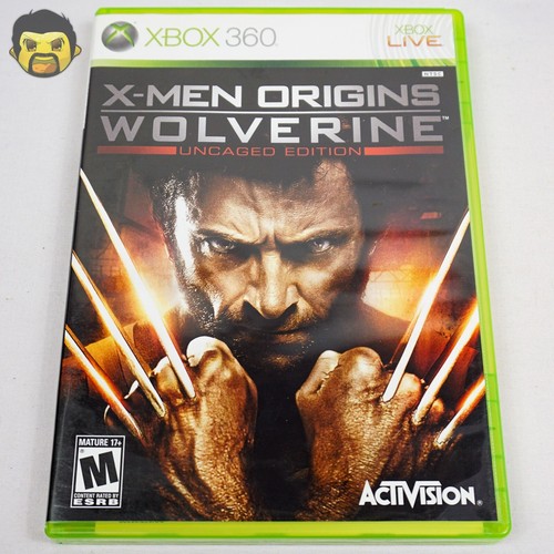 X-Men Origins Wolverine Xbox 360 Uncaged Edition CIB Complete with ...