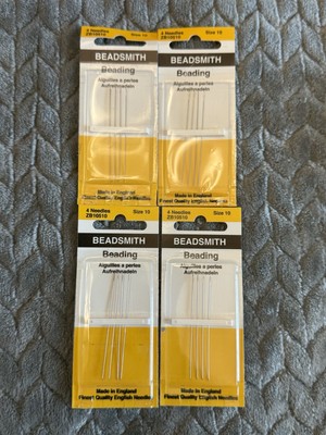 Beadsmith Size 10 English Beading Needles ZB10510 Crafting Tools | eBay