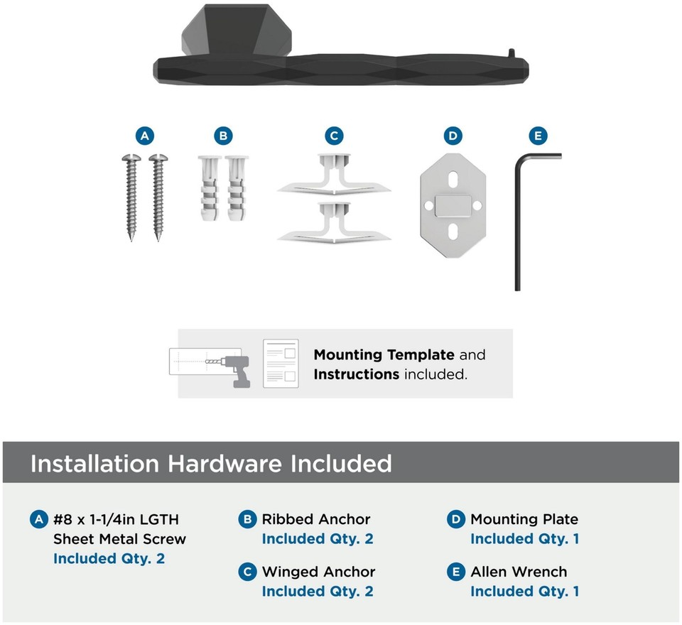 Amerock BH36041 St. Vincent Wall Mounted Euro Toilet Paper Holder ...