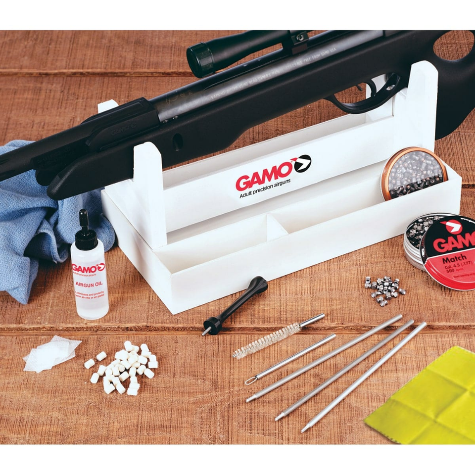 Gamo 621245854 Air Maintenance Center White One Size Collapsible Rifle ...