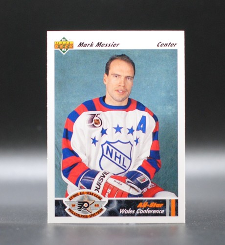 1991-92 Upper Deck MARK MESSIER All-Star Card #620 New York Rangers | eBay