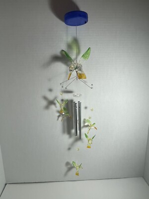 Light Up Hummingbird Wind Chime - Battery Powered - On/Off Switch | eBay