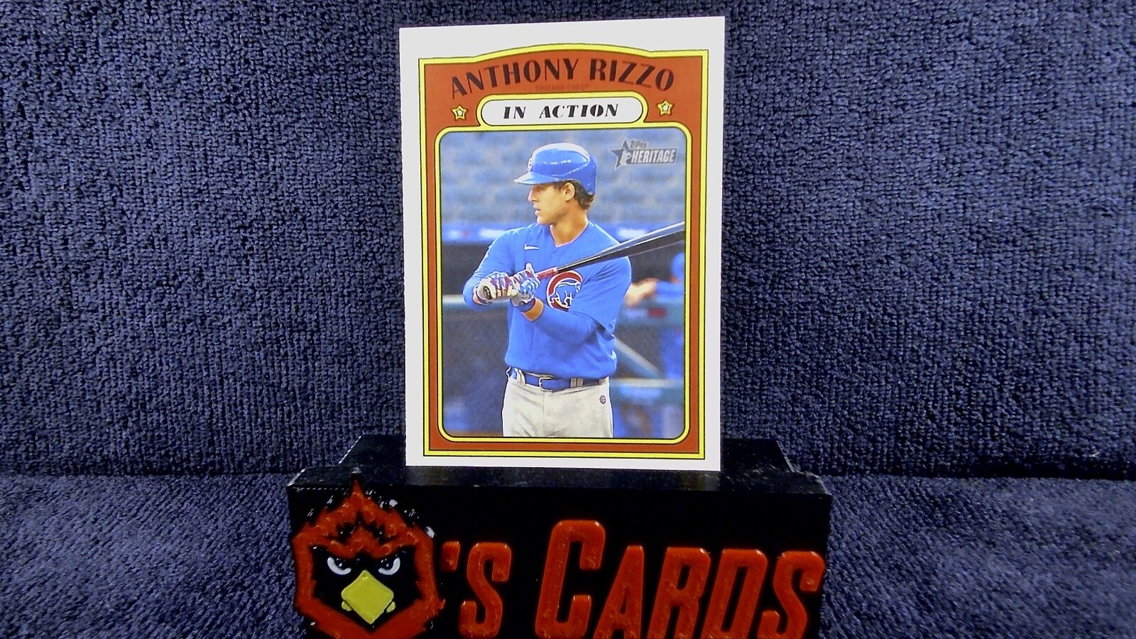 2021 Topps Heritage | Anthony Rizzo | Cubs | In Action | 176 | eBay
