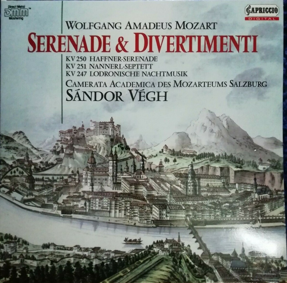 Serenade & Divertimenti - Mozart - Sándor Végh-Camerata Academica ...