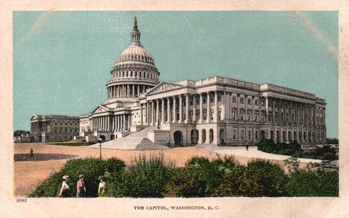 Postcard Washington DC The Capitol American Post Cards Vintage PC L8802 ...