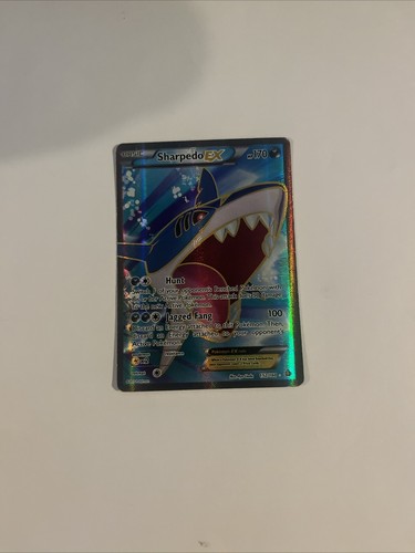Sharpedo EX XY Primal Clash 152/160 Full Art Ultra Rare Pokemon Card T1 ...