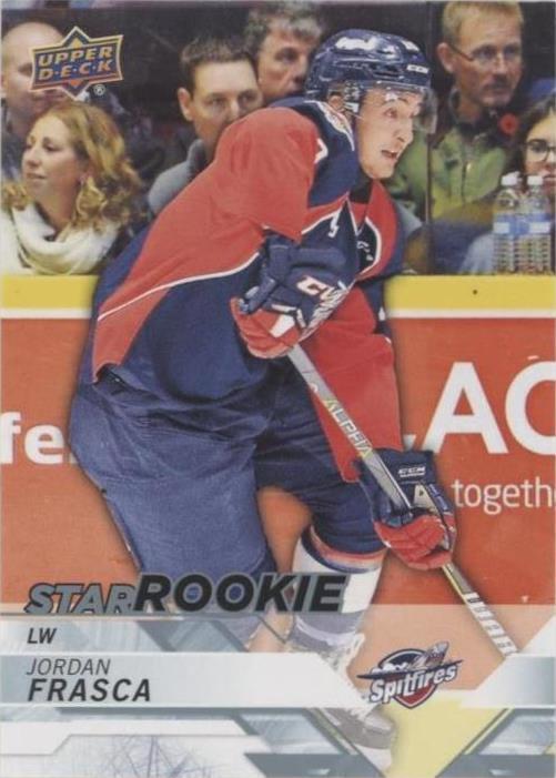2018-19 Upper Deck CHL - Star Rookies Jordan Frasca #331 (RC) for sale ...