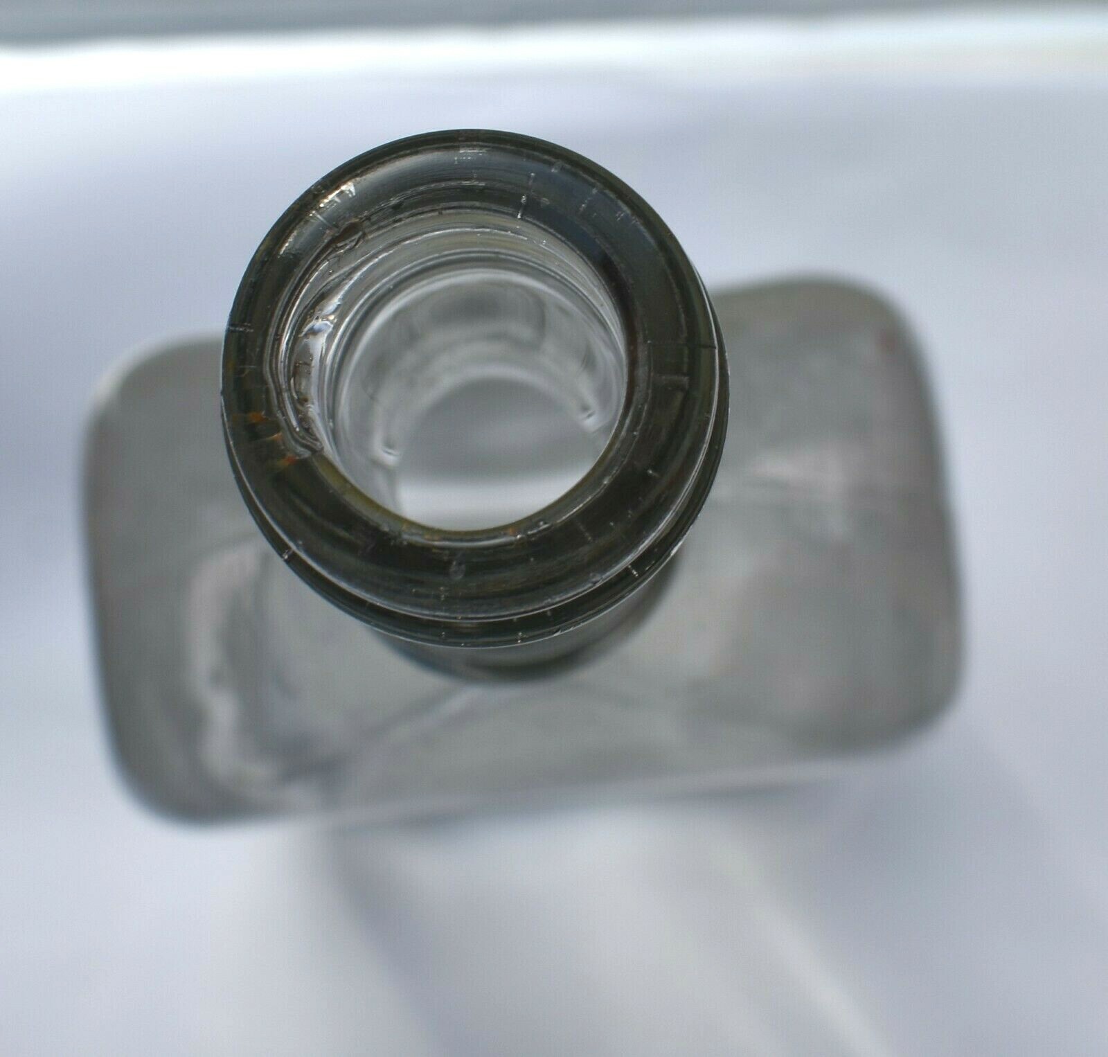 Antique 9 3/4'' Blown Glass NYAL QUALITY Applied Top Cork Bottle ...