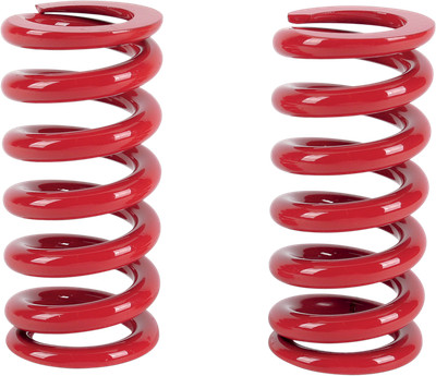 LA Choppers Red Big Shock Springs for Harley Softail Deuce 00-07 | eBay