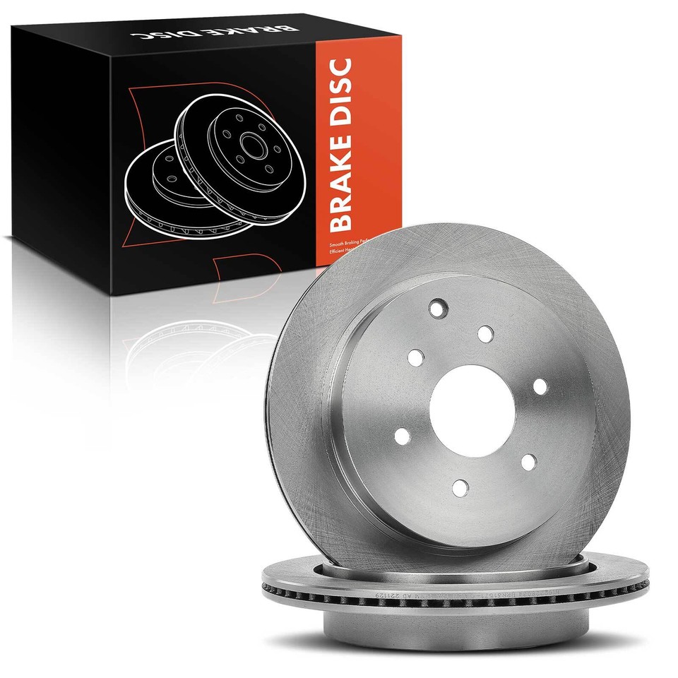 2x Disc Brake Rotors for Nissan Armada 2017-2021 INFINITI QX56 QX80 ...
