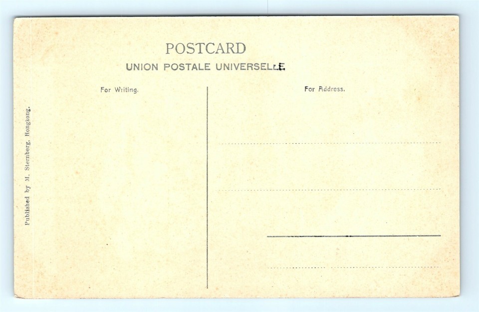 Postcard China Hong Kong Chinese Actors c1914 Pub M Sternberg F21 | eBay