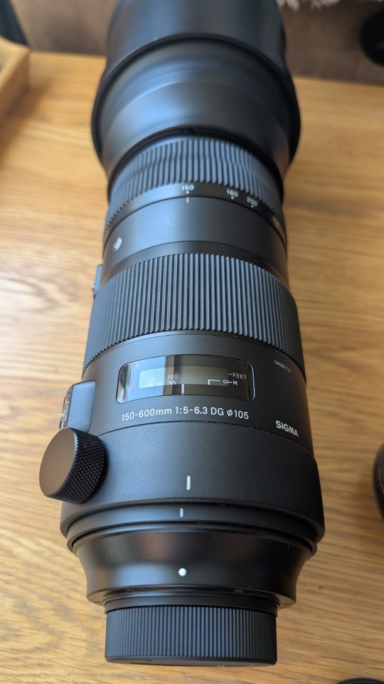 NIKON F FIT SIGMA 150-600MM F5 /6.3 DG SPORTS With Teleconverter | eBay UK