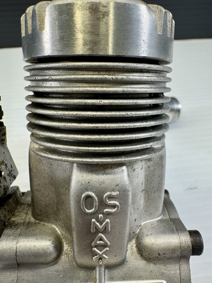 Vintage OS Max .61 Glow Engine w/Header Pipe Very Clean eXLNT ...