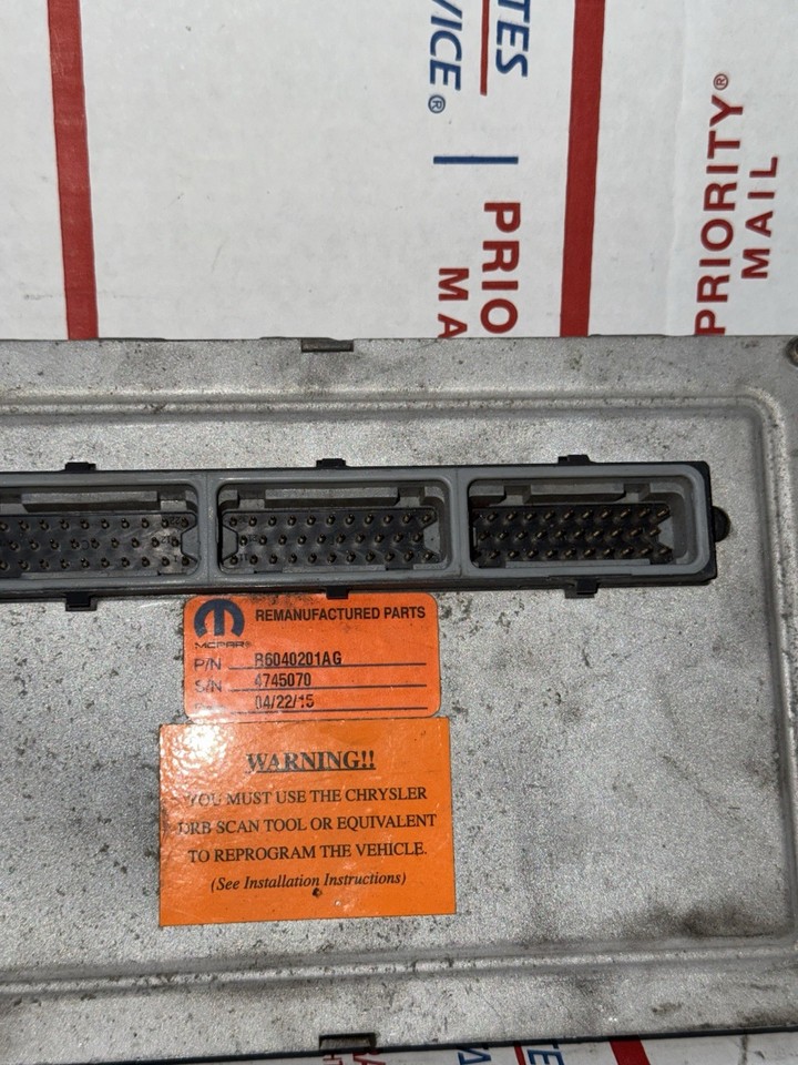 MOPAR REBUILT PROGRAMMED PLUG & PLAY 02 DODGE RAM ECM ECU PCM ...