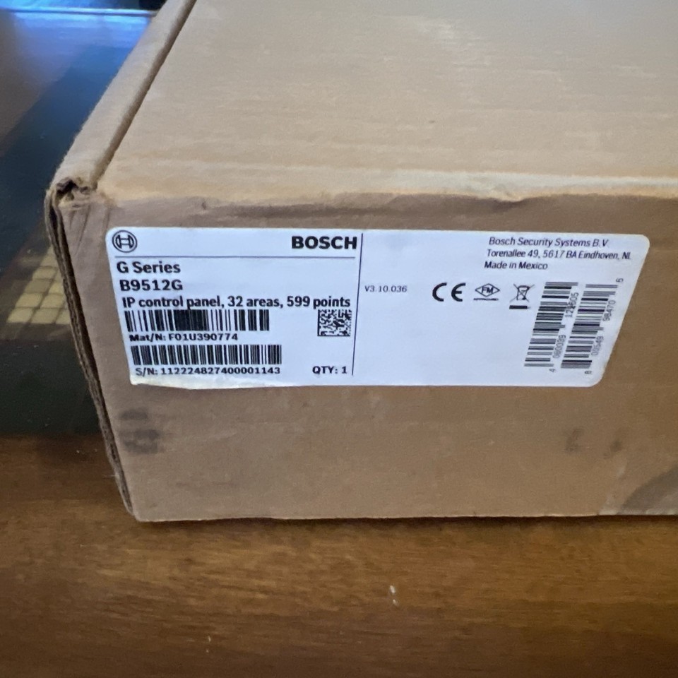 Bosch B9512G G Series IP Control Panel 32 Areas 599 Points | eBay