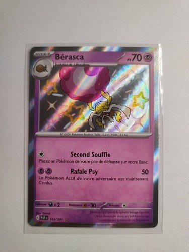 Carte Pokémon - Bérasca 163/091 - Destinées De Paldea EV04.5 | eBay