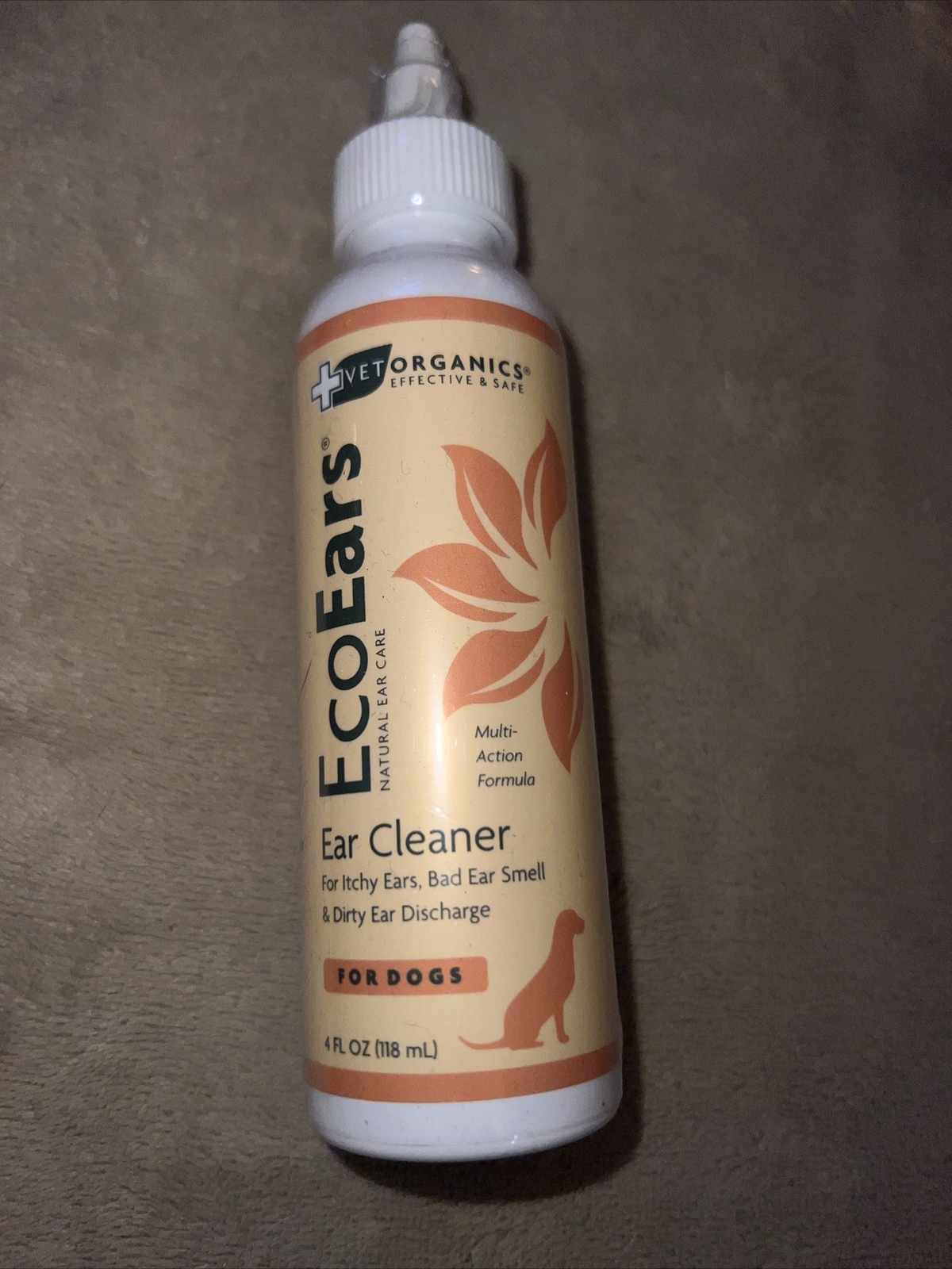 EcoEars Natural Dog Ear Cleaner for Itch and Head Shaking for sale ...
