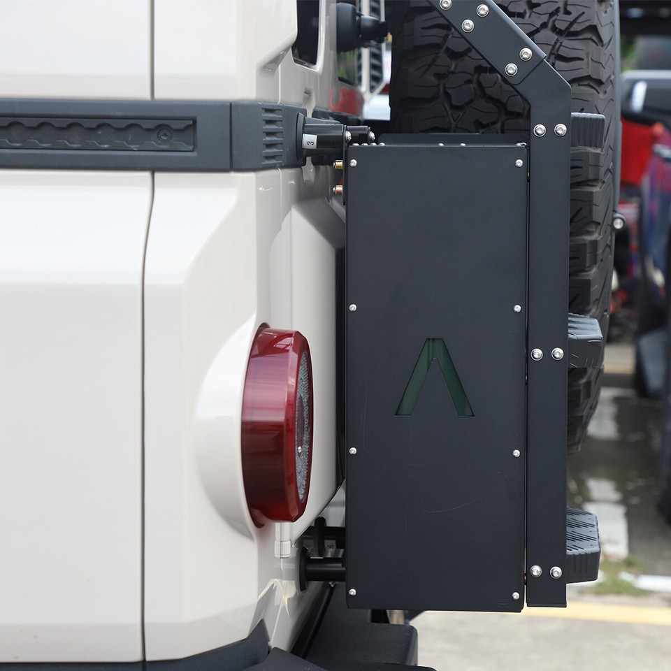 Rear Tailgate Ladder With Fuel Tank Slot Climb For Ineos Grenadier 2020 ...