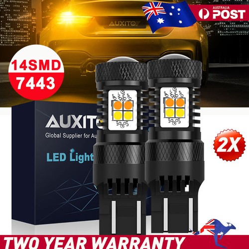 W21W 7443 7440 48smd For Toyota Globe LED Red BRAKE STOP TAIL INDICATOR ...