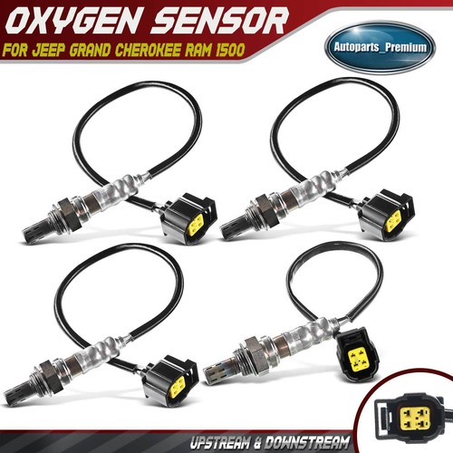 4pcs New Upstream & Downstream O2 Oxygen Sensor for Jeep Grand Cherokee ...