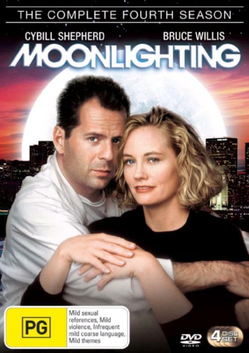 Moonlighting Series 4 DVD NEW & sealed Fourth Season OOP Bruce Willis ...