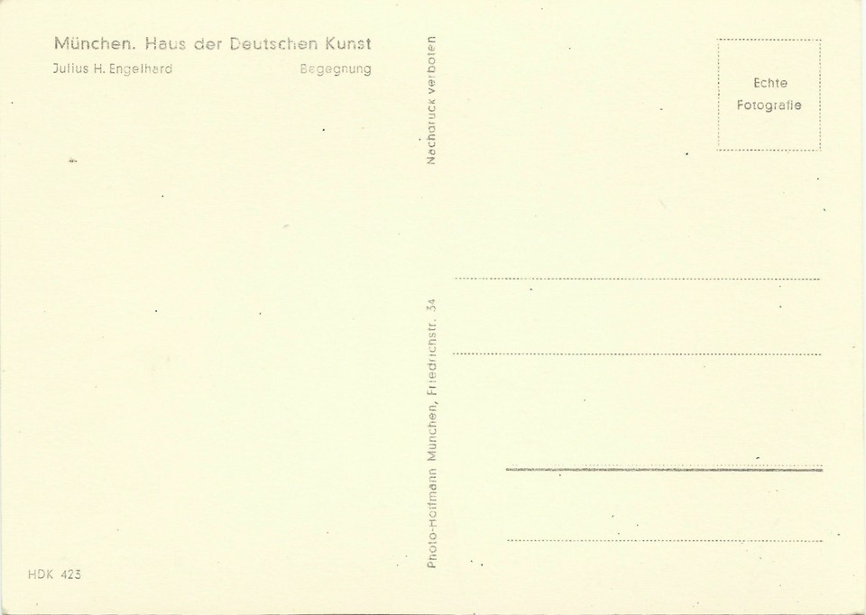 III REICH, JULIUS H. ENGELHARD PAINT, HOUSE OF THE GERMAN ART. | eBay
