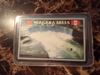 NIAGARA FALLS & FLAGS LOGO CARD DECK GREAT FOR ANY VINTAGE COLLECTION ...
