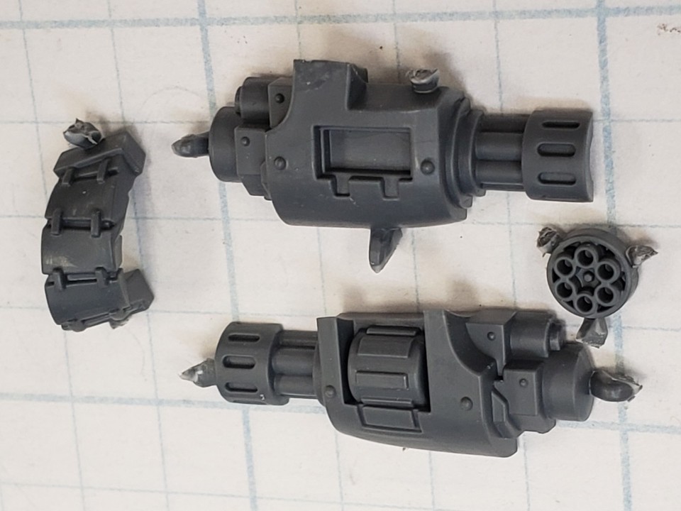 40k Space Marine Bits Primaris Redemptor Dreadnought Onslaught Gatling ...
