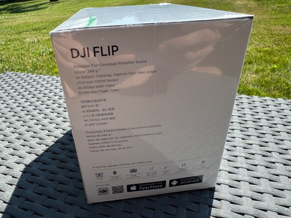 DJI Flip (DJI RC-N3) factory sealed with additional Intelligent Flight ...