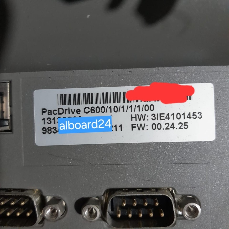 Schneider ELAU C600/10/1/1/1/00 PacDrive C600 C6001011100 FW: 00.24.25 ...