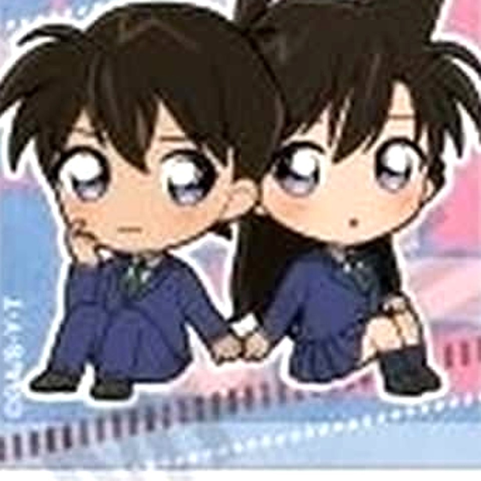 Shinichi Kudo&Ran Mouri Detective Conan Petit Acrylic Stand Duo Coll ...