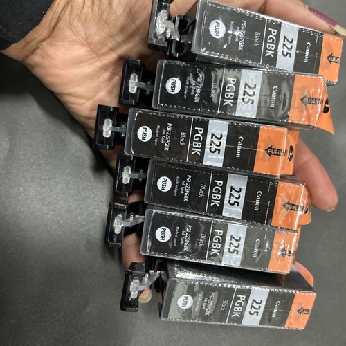 Genuine Lote 17 Canon 225 ,226 Black ,Magenta Yellow Cyan Ink ...