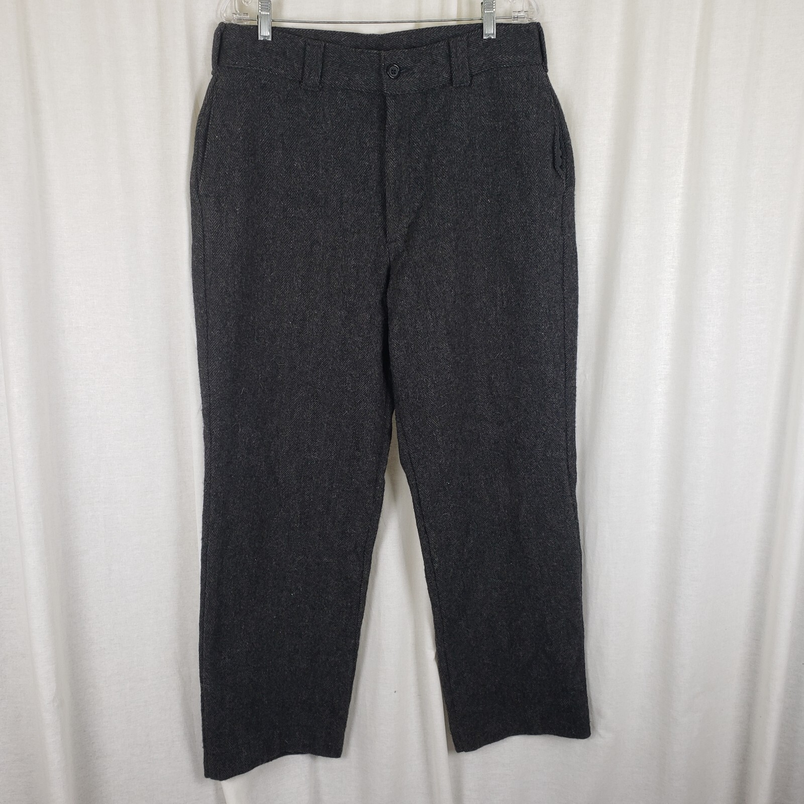 Vintage LL Bean Wool Tweed Maine Guide Pants Mens 34x… - Gem