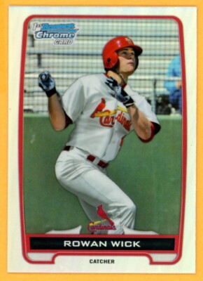 ROWAN WICK 2012 Bowman Chrome Draft Refractor Rookie RC #BDPP76 | eBay