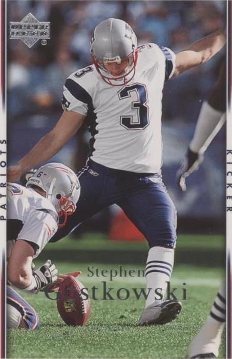 2007 Upper Deck - Stephen Gostkowski #109 for sale online | eBay