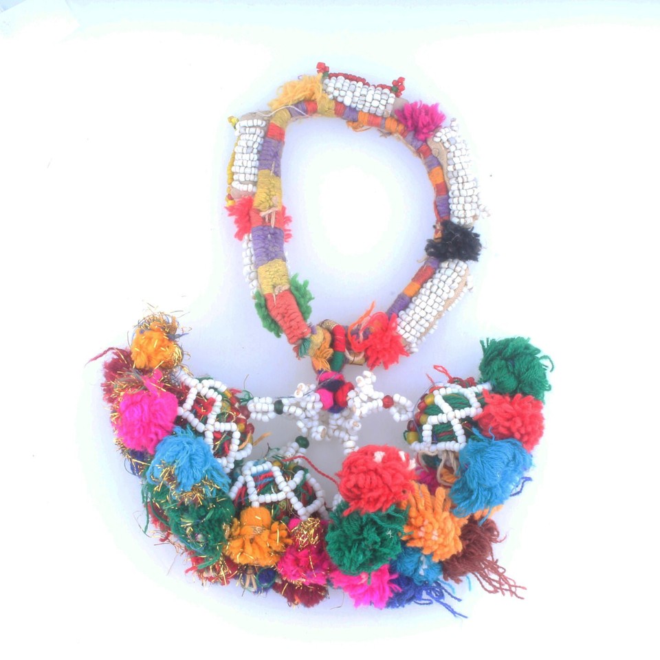 Beaded Banjara Armlet With Tassels Ethnic Tribal Belly Dance Costume ...