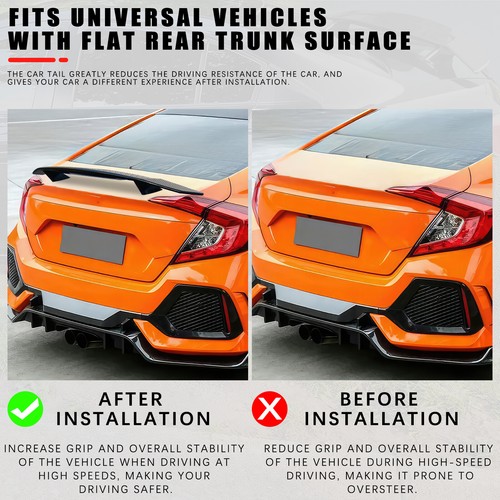 For Pontiac Solstice G8 GTO 47" Rear Trunk Spoiler Racing Wing Lip ...