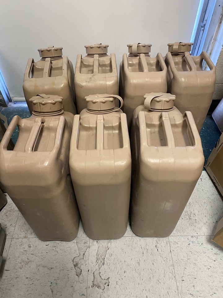 Scepter Tan Military Fuel Can (MFC) 5 Gallon / 20 L MIL-C-53109 | eBay