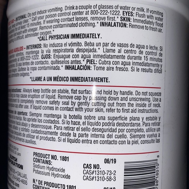 Instant Power 1801 1gl 1 Gallon Main Line Cleaner (pack of 4) for sale ...