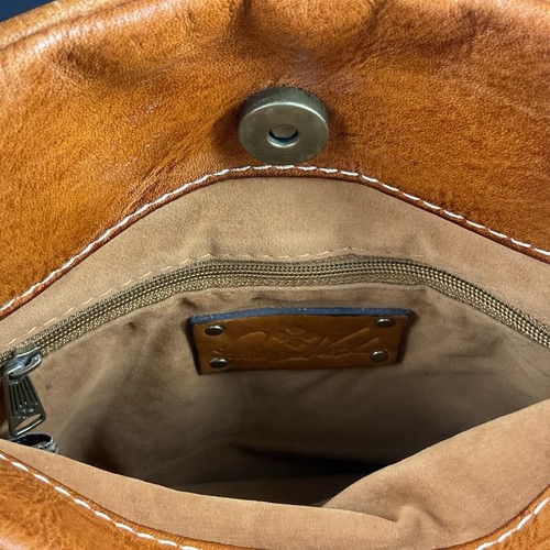 Patricia Nash Francesca Organizer Sling Burnished Tooled Crossbody ...