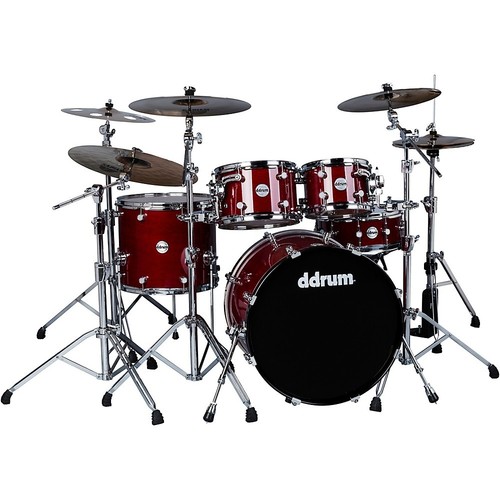 ddrum Reflex Elite 5-Piece Drum Shell Pack Trans Red Refurbished | eBay
