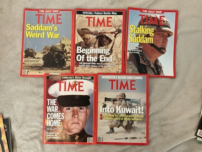 14 TIME, NEWSWEEK, US NEWS & WORLD REPORT 1991 Magazines Gulf War ...