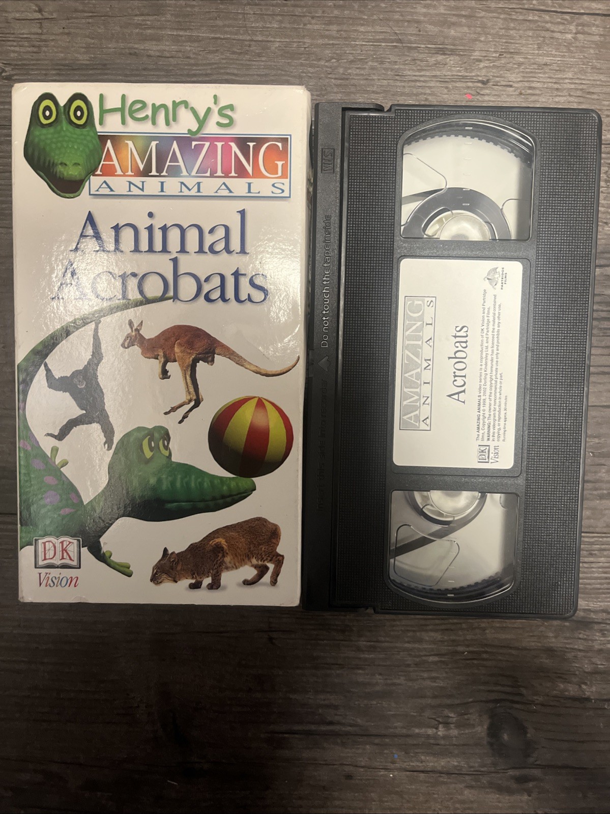 Henrys Amazing Animals: Animal Acrobats (VHS, 1999) for sale online | eBay